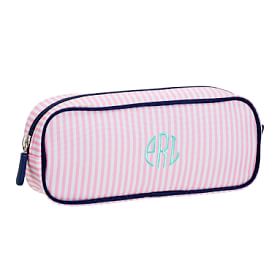 Pink Mini Stripe Pencil Case | Pencil Pouch | Pottery Barn Teen