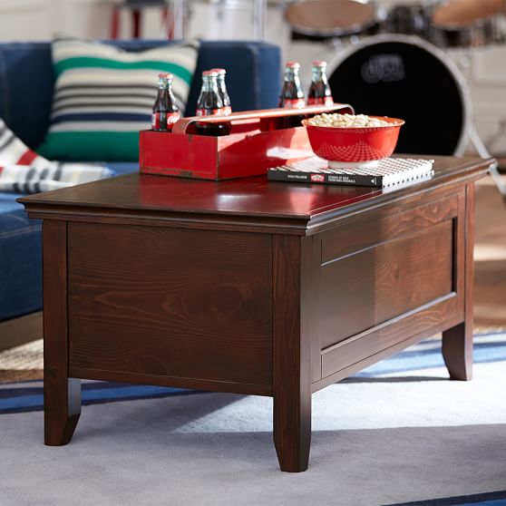 Hampton Storage Lounge Table | Pottery Barn Teen
