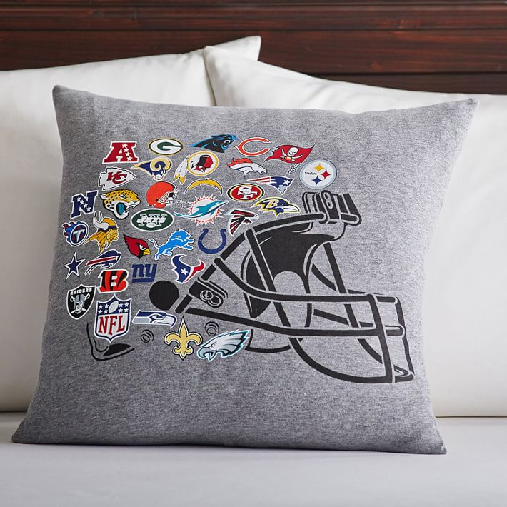 NFL Licensed Logo Boys Pillow | Pottery Barn Teen