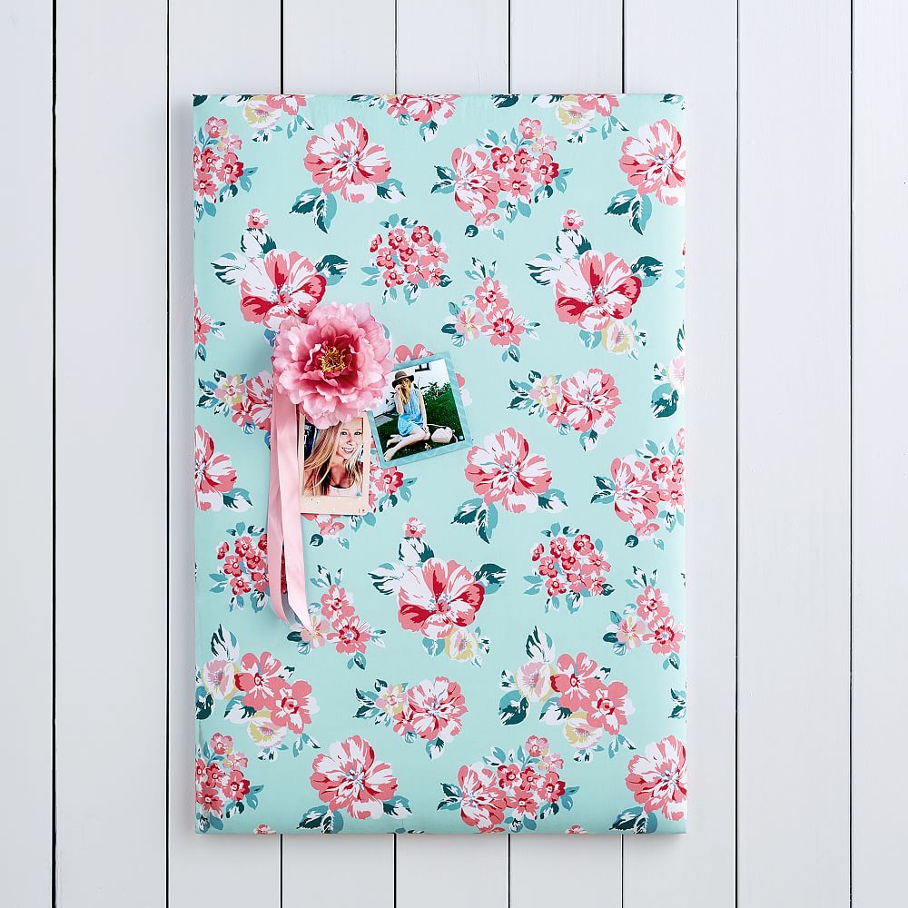 Northfield Floral Pin-It Pinboard | Wall Organizers | Pottery Barn Teen