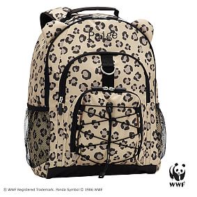 World Wildlife Fund Leopard Critter Teen Backpack | Clearance | Pottery ...