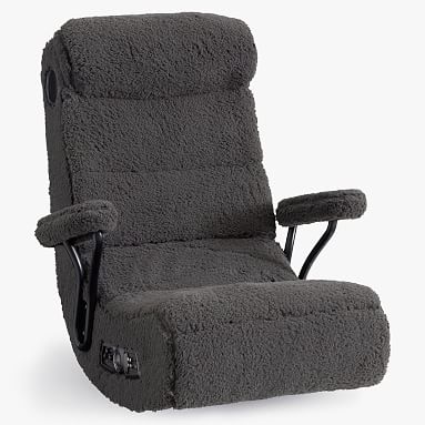 Sherpa Charcoal Gaming Chair | Pottery Barn Teen