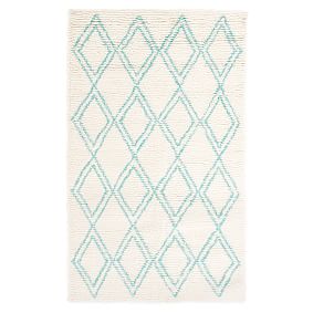 Diamond Shag Rug | Teen Rug | Pottery Barn Teen