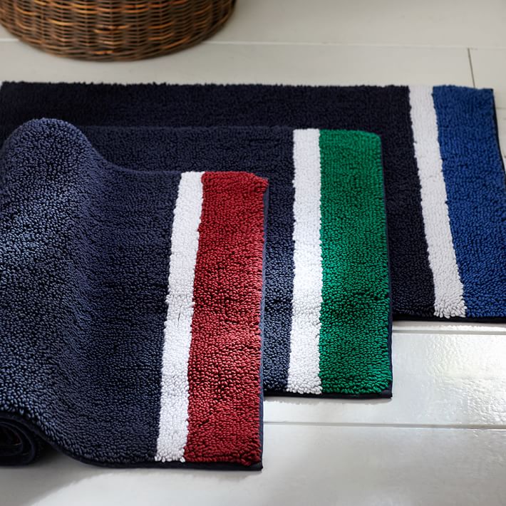 Color Block Bath Mat | Pottery Barn Teen