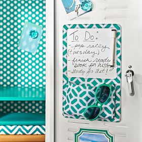 Pool Peyton Locker Dry-Erase Pocket | Locker Decoration | Pottery Barn Teen