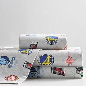 NBA Boy's Sheet Set | Pottery Barn Teen