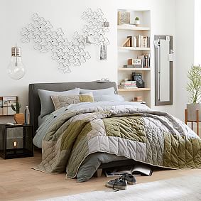 Urban Patchwork Boy's Quilt + Sham | Pottery Barn Teen