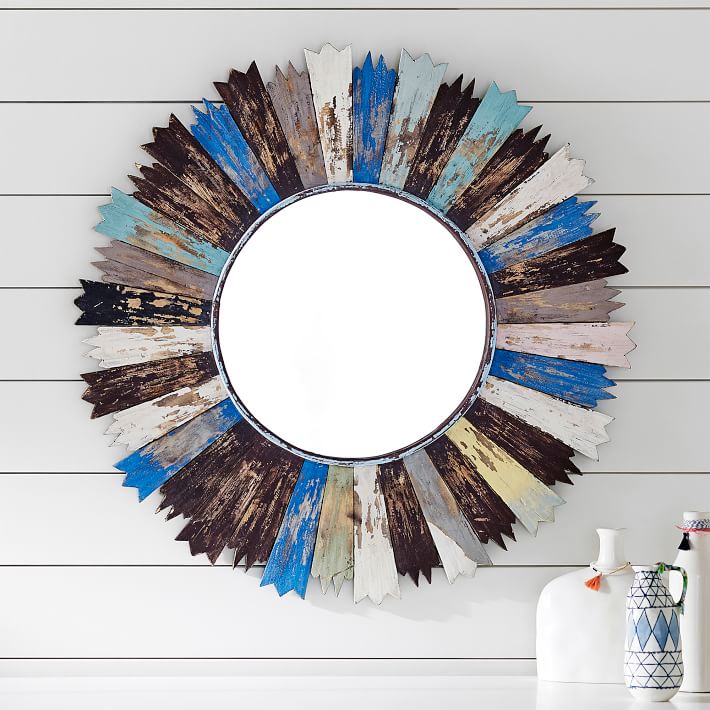 Elemental Wood Mirror - Sale | Pottery Barn Teen