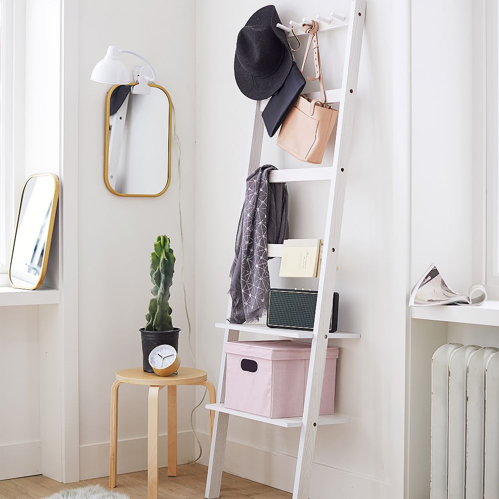 Wall Leaning Storage Rack | Pottery Barn Teen