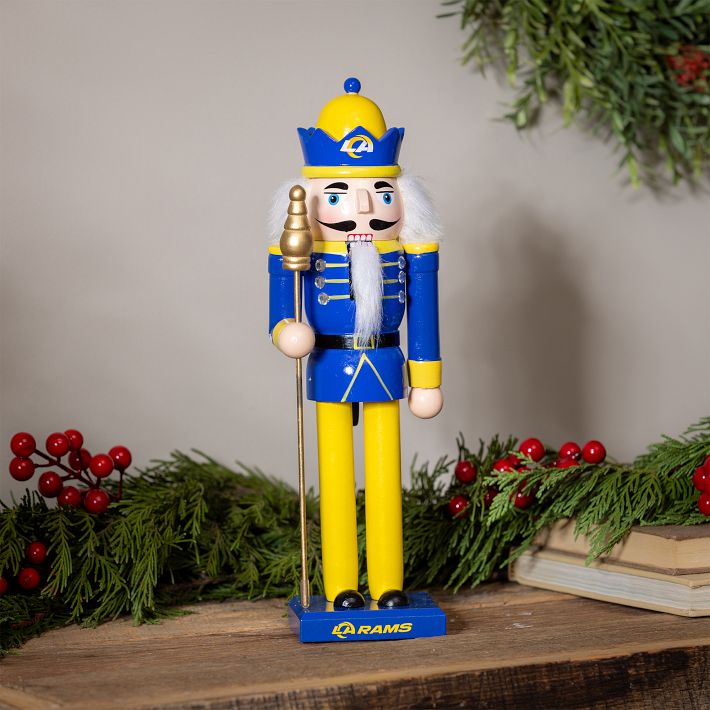 NFL Wood Table Nutcracker | Pottery Barn Teen