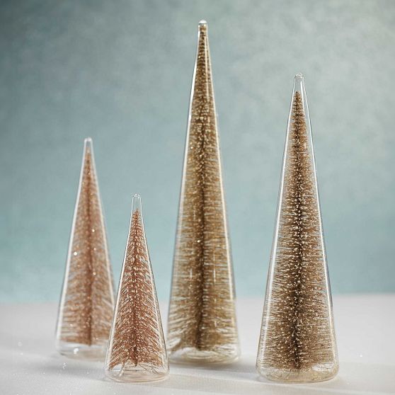 Glitter Glass Trees | Pottery Barn Teen