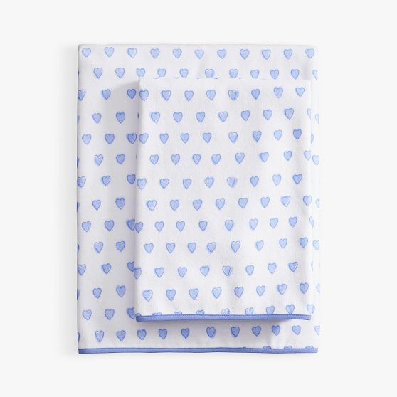 Roller Rabbit Heart Bath Towel | Pottery Barn Teen