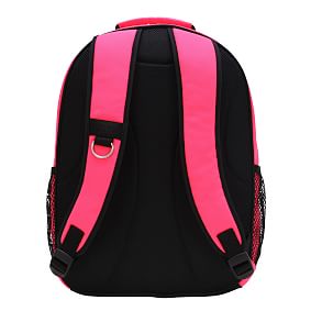 Gear-Up Neon Pink Solid Backpack | Pottery Barn Teen