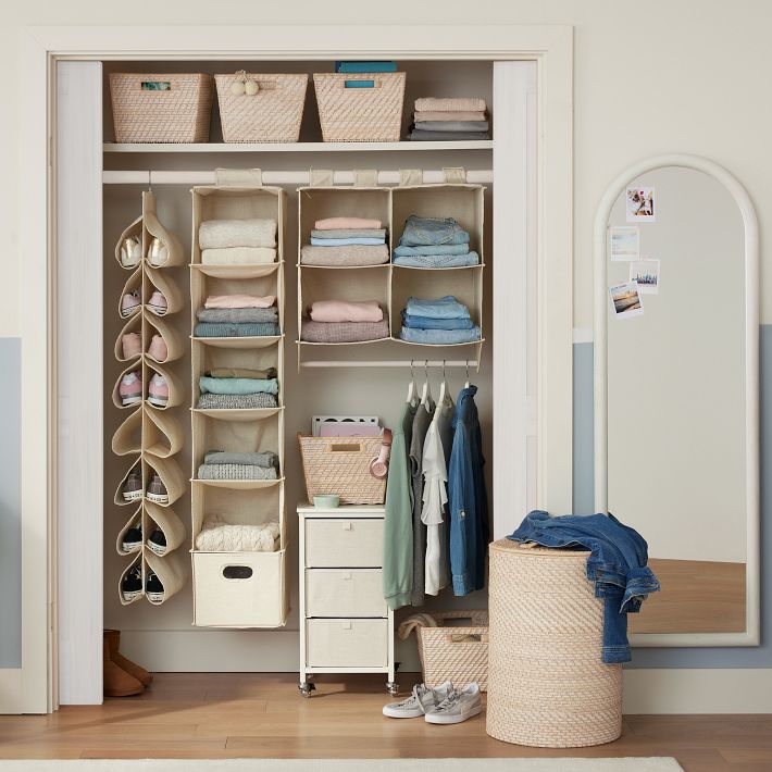 Closet Storage Bin Pottery Barn Teen