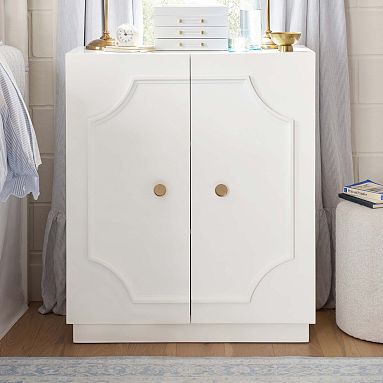 Polished Dorm Cabinet (34") | Pottery Barn Teen