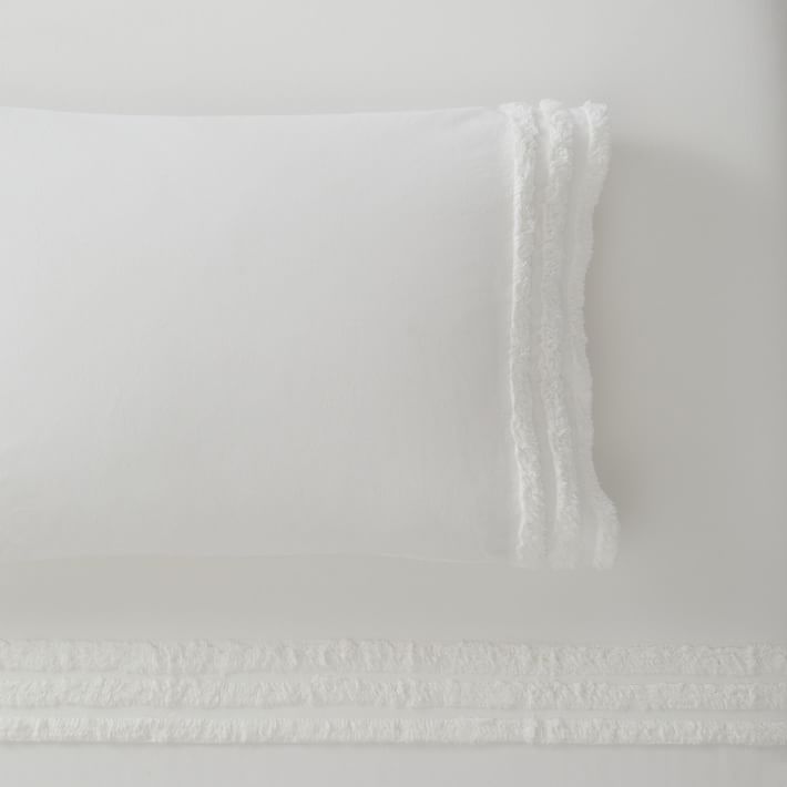 Open Box: Tufted Cuff Sheet Set | Pottery Barn Teen