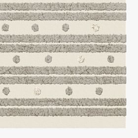 Shaggy Dotted Lines Rug | Teen Rug | Pottery Barn Teen