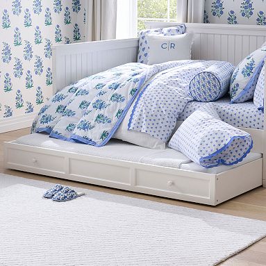 Beadboard Daybed Trundle Simply White