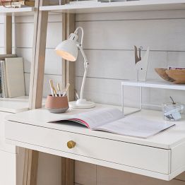 White Wood Desks Pottery Barn Teen