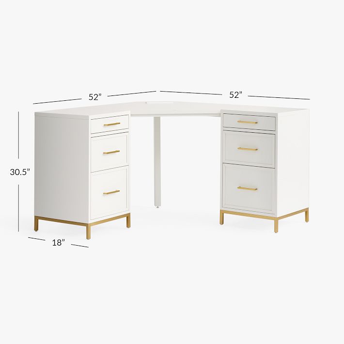Blaire Smart Corner Desk 82 Pottery Barn Teen