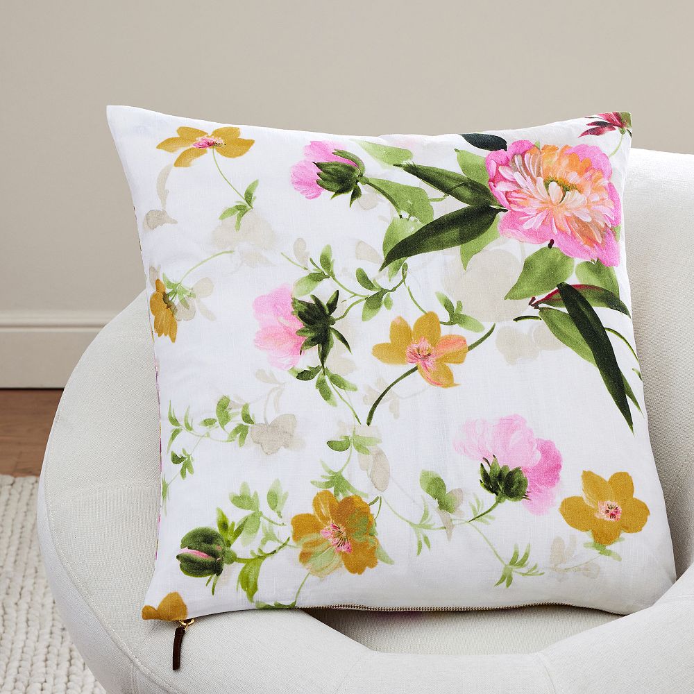 Pretty Blooms Reversible Pillow Cover | Pottery Barn Teen
