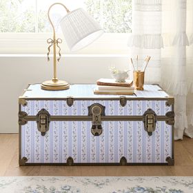 LoveShackFancy Palace Walls Standard Dorm Trunk (32") | Pottery Barn Teen