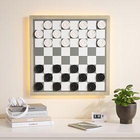 Backlit LED Checkers Game (24") | Pottery Barn Teen