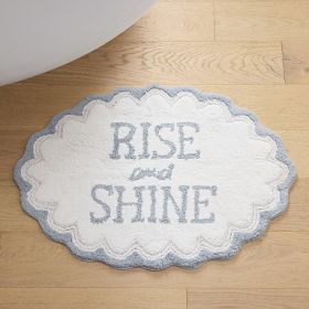 Scallop Round Bath Mat | Pottery Barn Teen