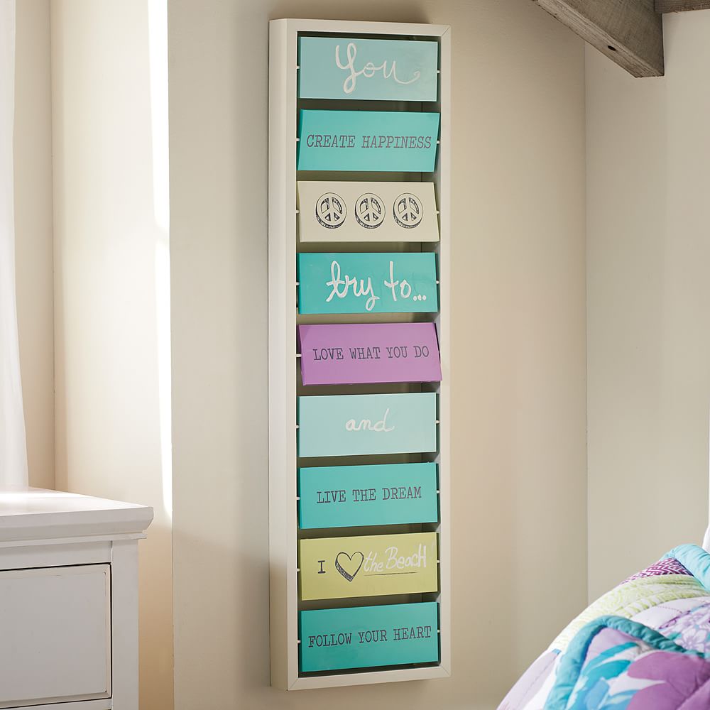 Chalk Flip Board | Wall Decor | Pottery Barn Teen
