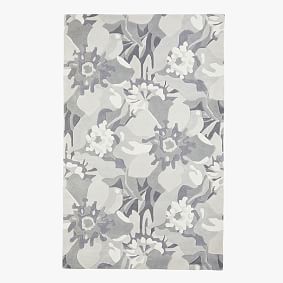 Lila Floral Wool Rug | Pottery Barn Teen