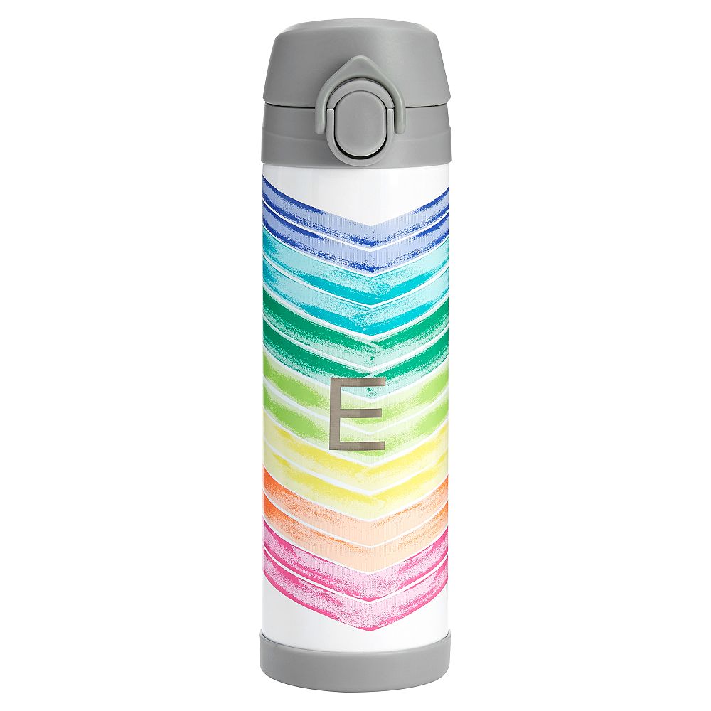 Rainbow Chevron 17 oz Water Bottle | Pottery Barn Teen