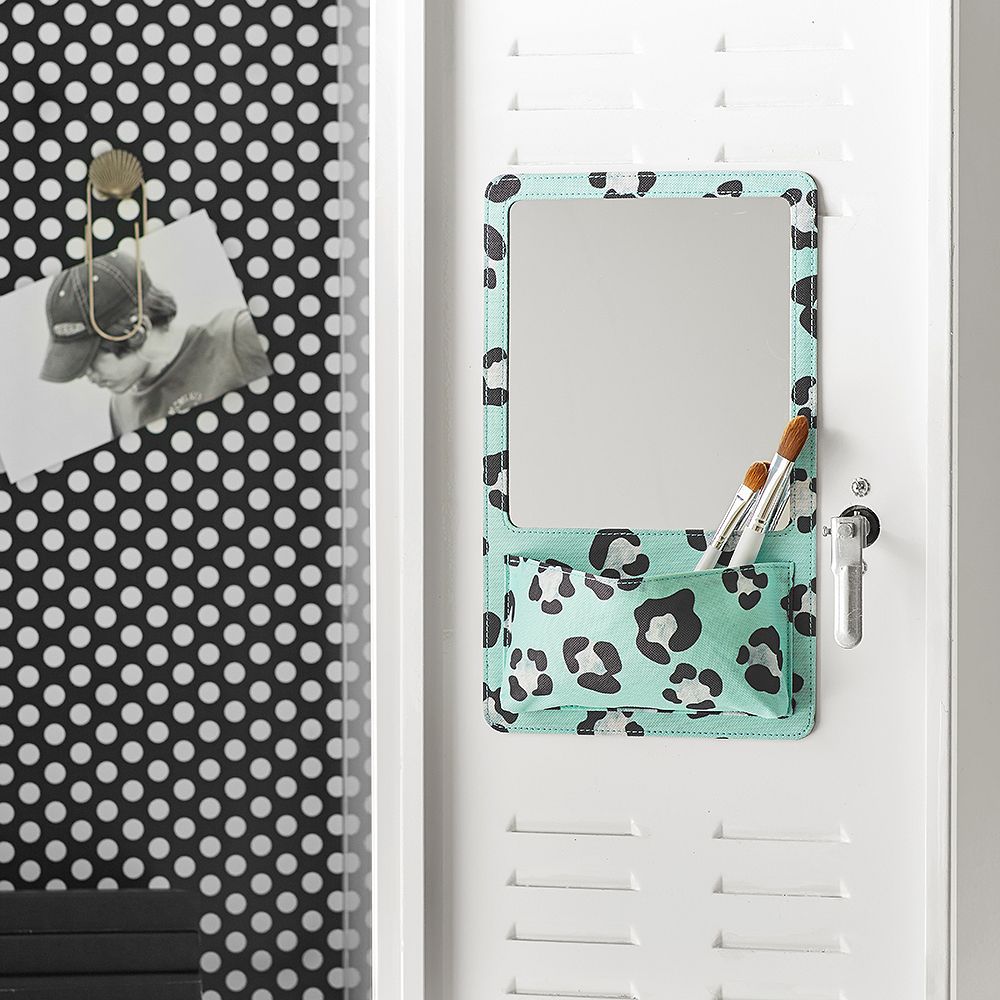 Gear-Up Metallic Leopard Spots Locker Mirror Pocket - Sale | Pottery ...
