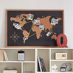 Atlas Cork Board | Wall Organizers | Pottery Barn Teen