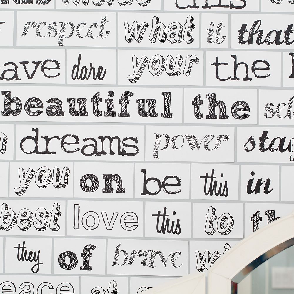 Mix N Match Poetry Wall Decal | Teen Decor Sale | Pottery Barn Teen