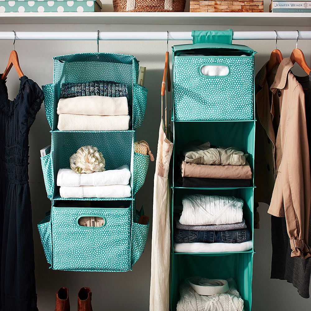 Mini Dot Closet Storage Set | Dorm Closet Organizer | Pottery Barn Teen