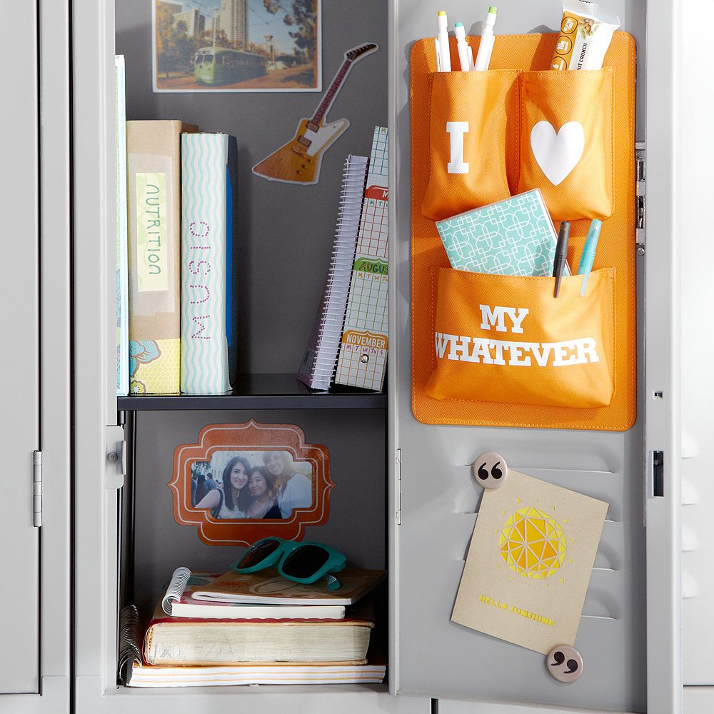 Locker Essentials Pocket - I Love My Whatever | Locker Decorations ...