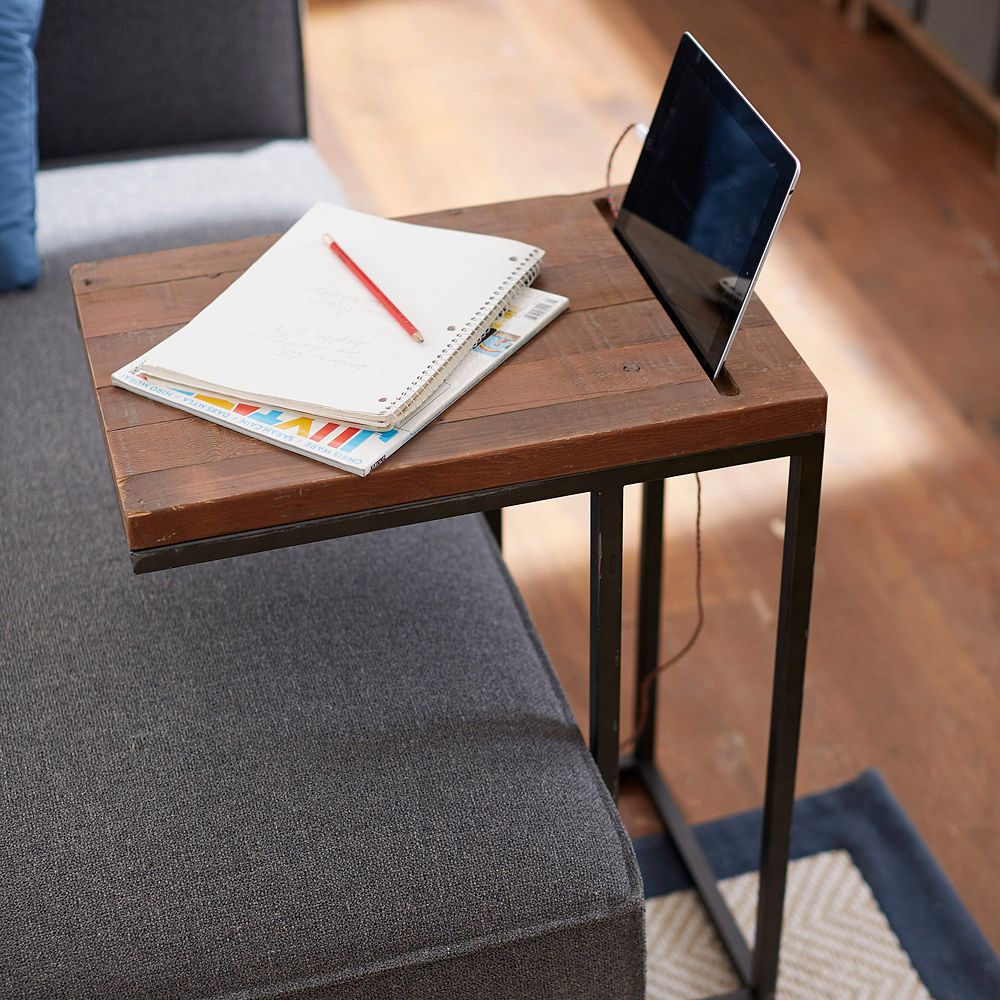 Tech Ready C-Table | Lounge Table | Pottery Barn Teen