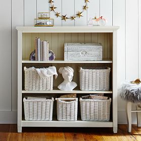 Open Box: Beadboard 43" Wide Bookcase | Pottery Barn Teen