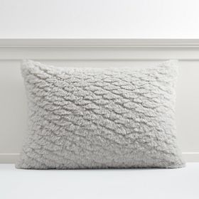 Cloud Faux Fur Standard Sham | Pottery Barn Teen
