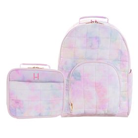 Gear-Up Marshmallow Rainbow Backpack & Cold Pack Lunch Box Bundle ...