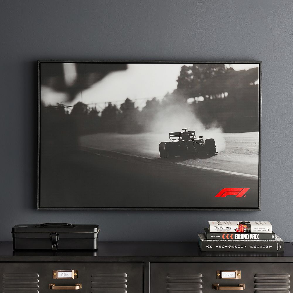 Formula 1® Car Framed Photo Art | Pottery Barn Teen