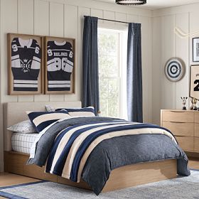 Bailey Upholstered Storage Bed | Teen Storage Beds | Pottery Barn Teen
