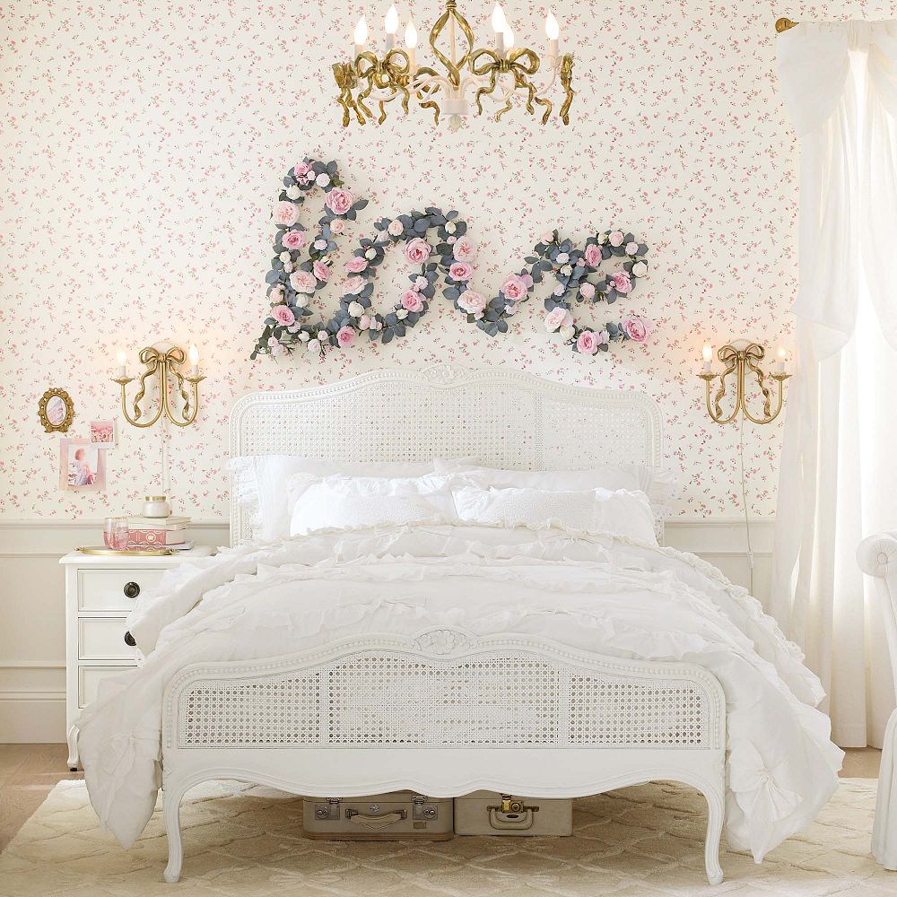 LoveShackFancy Caned Classic Bed | Pottery Barn Teen