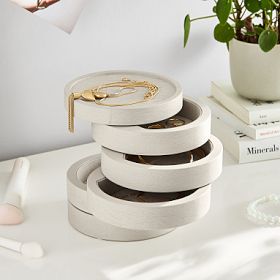 Blake Jewellery Spinning Tower - Elegant Storage Solution | Pottery ...