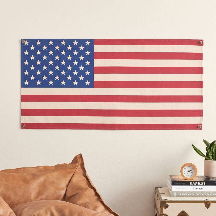 MLB™ Canvas Flag Wall Decor | Pottery Barn Teen