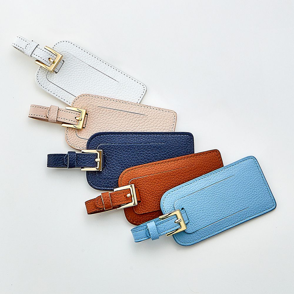 Leather Luggage Tag | Pottery Barn Teen