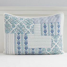 Marina Patchwork Sham | Pottery Barn Teen