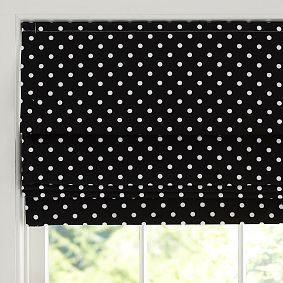 Dottie Cordless Roman Shade With Blackout Lining - Sale | Pottery Barn Teen