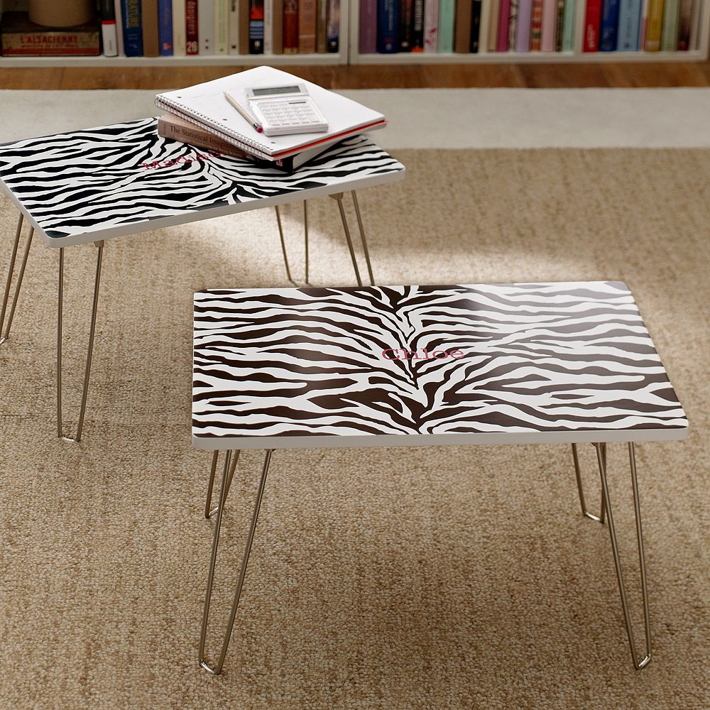 Zebra Flip-Out Lap Desk | Dorm | Pottery Barn Teen