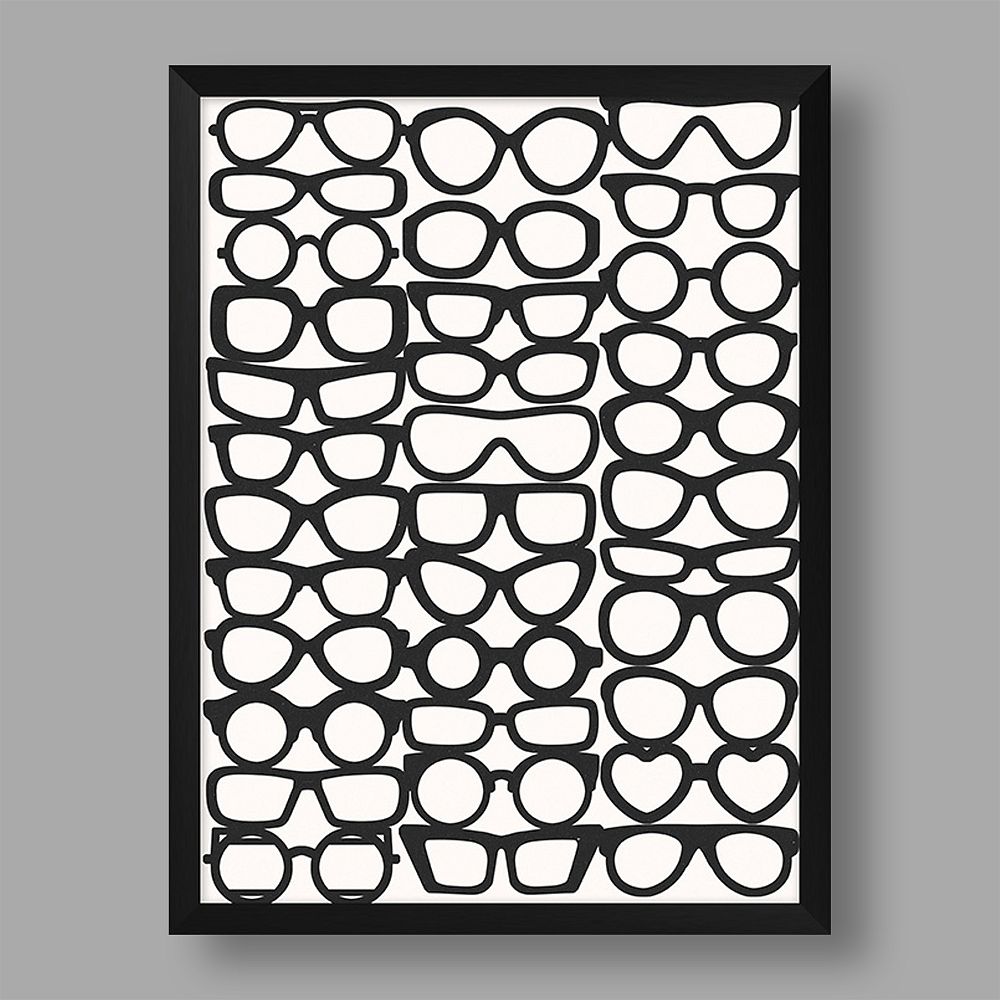 Spectacles Framed Art | Wall Prints | Pottery Barn Teen